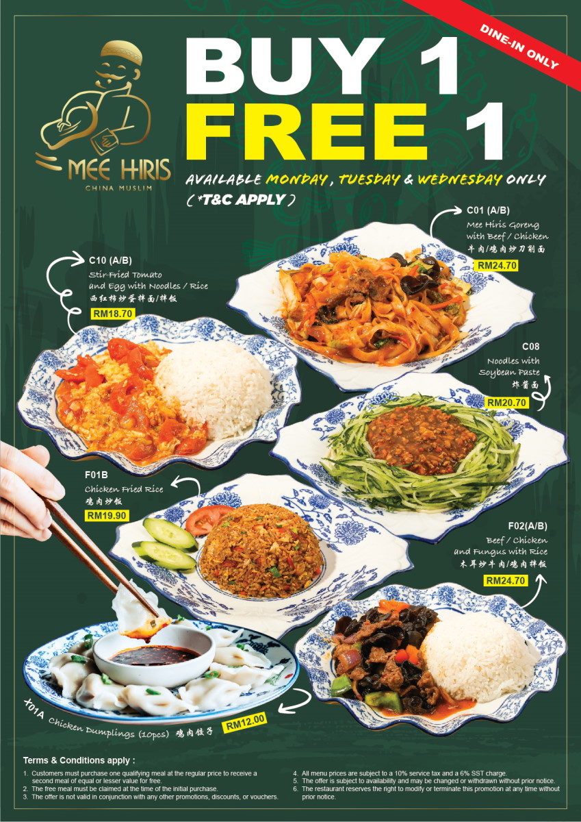 Mee Hiris Kuala Lumpur (KL), Selangor, Malaysia Promotion