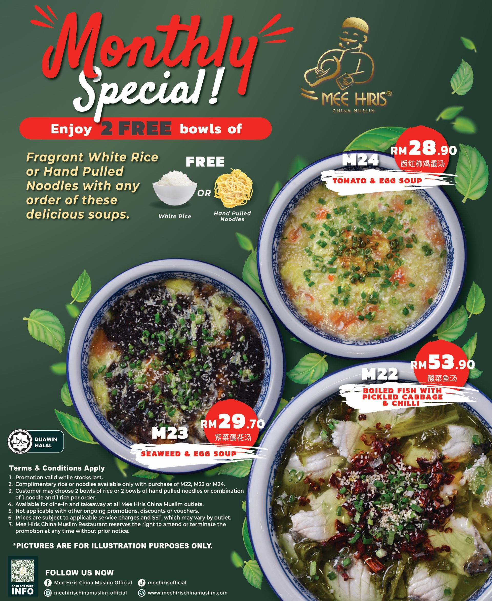 Mee Hiris Kuala Lumpur (KL), Selangor, Malaysia Promotion